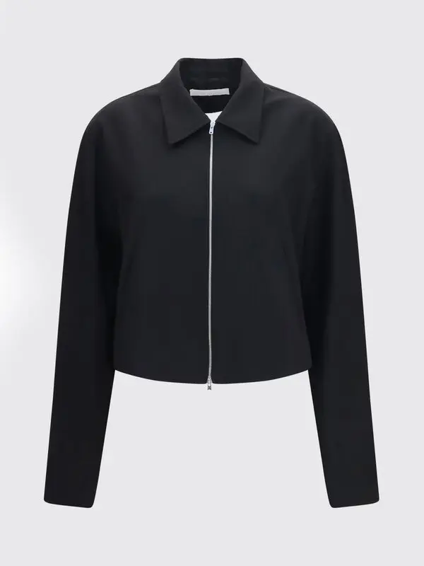 Our Legacy Zip-up Merino Wool Shirt Jacket With Dropped Shoulders