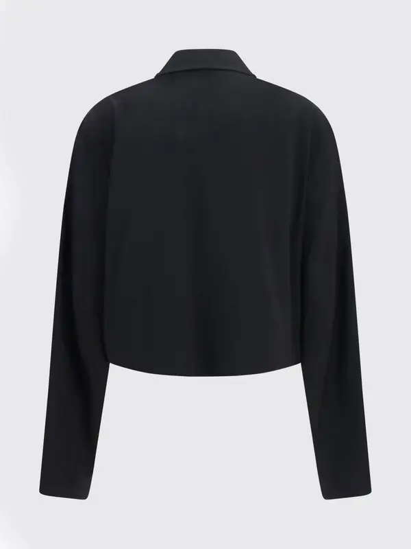 Our Legacy Zip-up Merino Wool Shirt Jacket With Dropped Shoulders