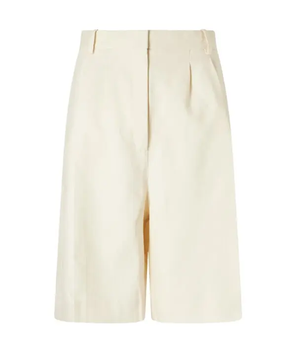 ANINE BING Bryson Canvas Knee-length Shorts