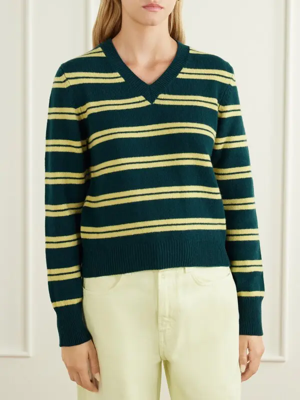 &daughter Sligo Striped Wool Sweater