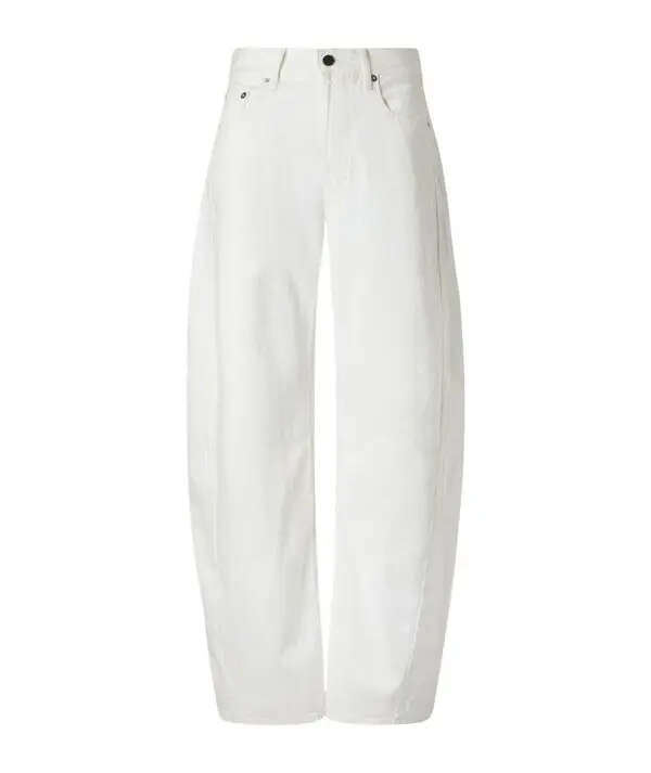 KALLMEYER Callum High-rise Wide-leg Jeans - White
