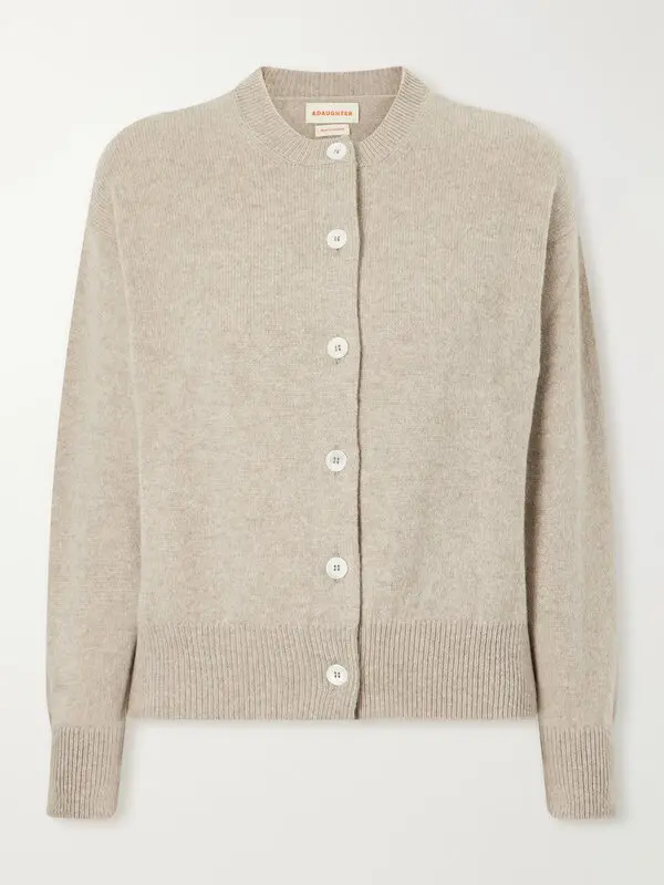 &daughter Daughter Ada Wool Cardigan - Neutrals