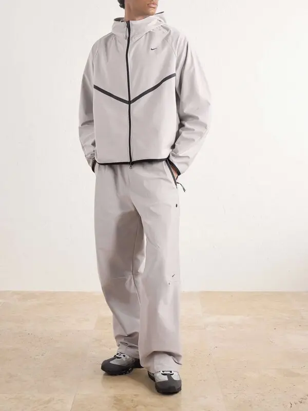 Nike Tech Shori Logo-embroidered Shell Jacket