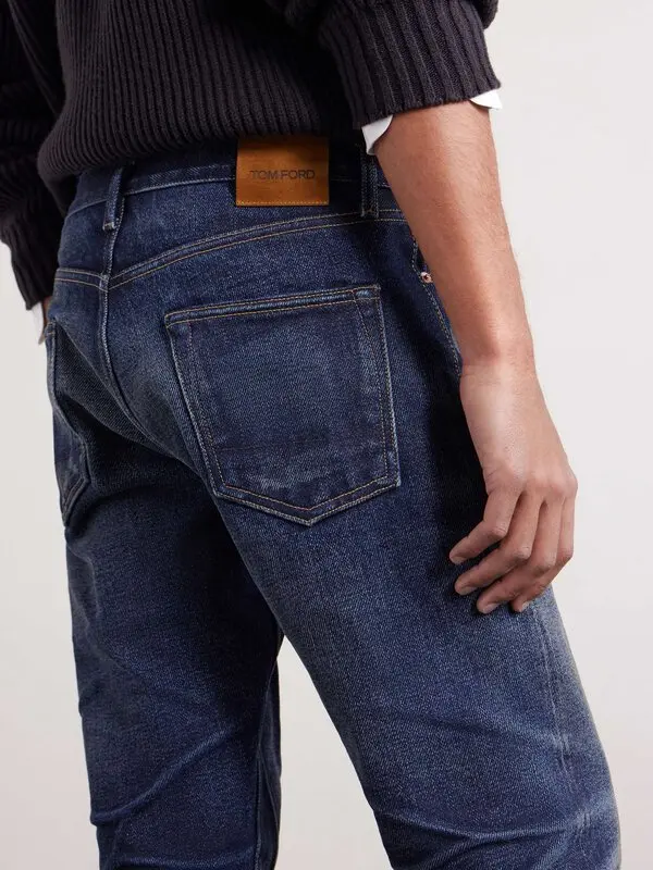 TOM FORD Straight-leg Selvedge Jeans