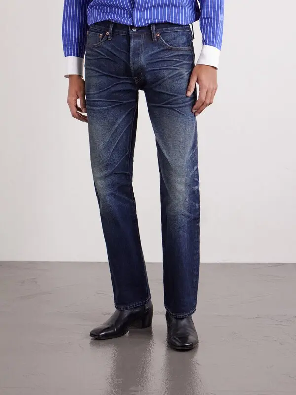 TOM FORD Straight-leg Selvedge Jeans