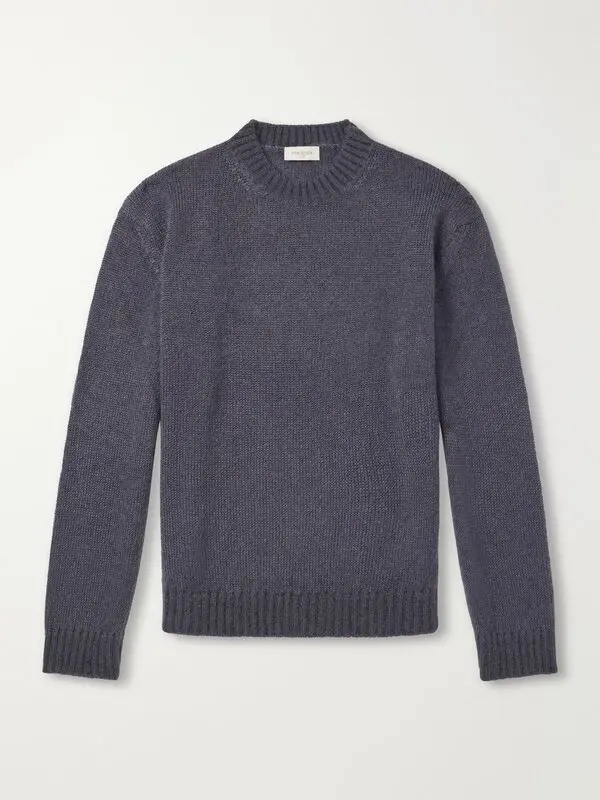 PIACENZA CASHMERE 1733 Mohair And Silk-blend Sweater