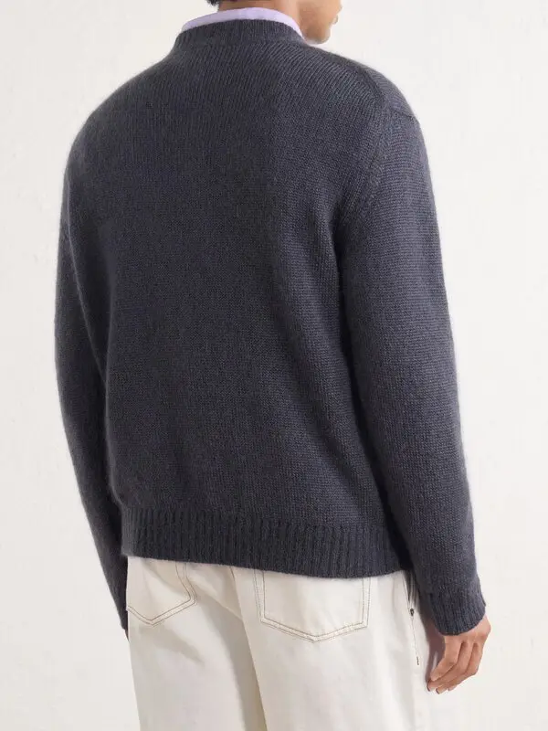 PIACENZA CASHMERE 1733 Mohair And Silk-blend Sweater