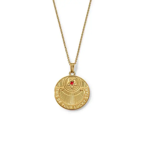 DÉCLARER Lucky Star Pendant Vermeil