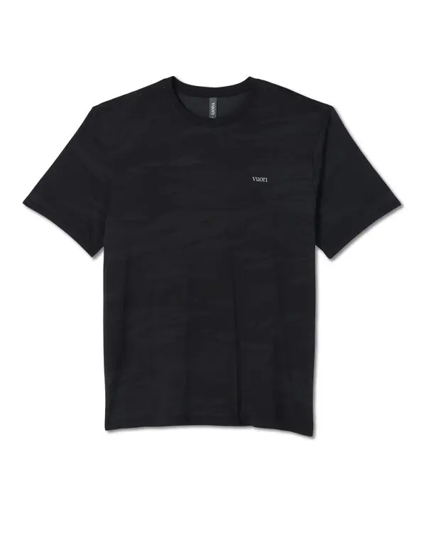 Vuori Short Sleeve Clearview Engineered T-shirt - Black