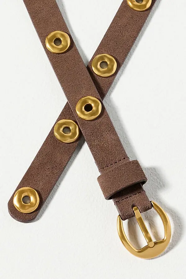 Anthropologie Circle Studded Belt