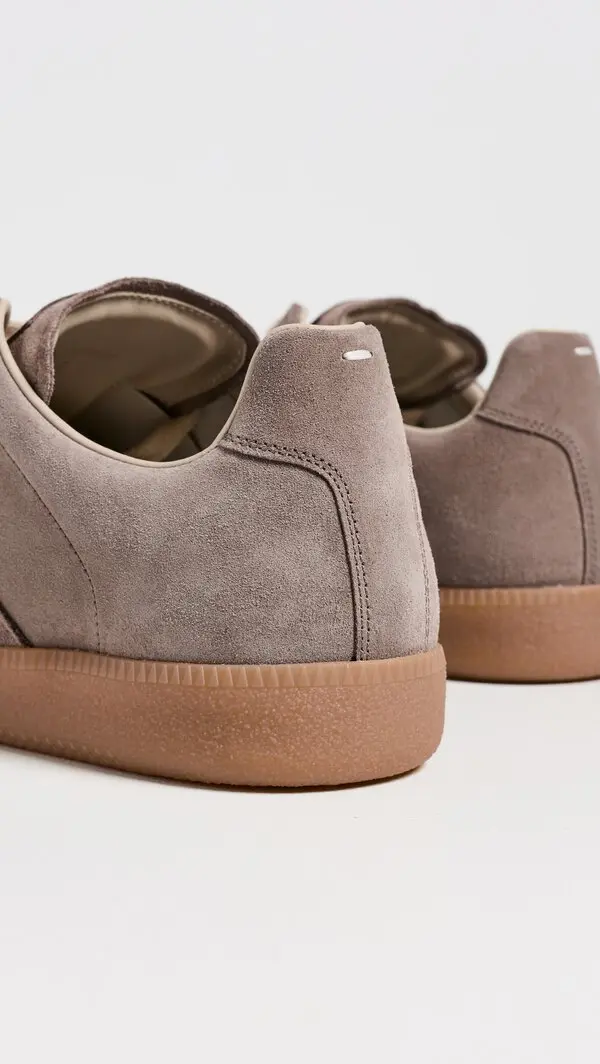 MAISON MARGIELA Replica Suede Lace-up Sneakers