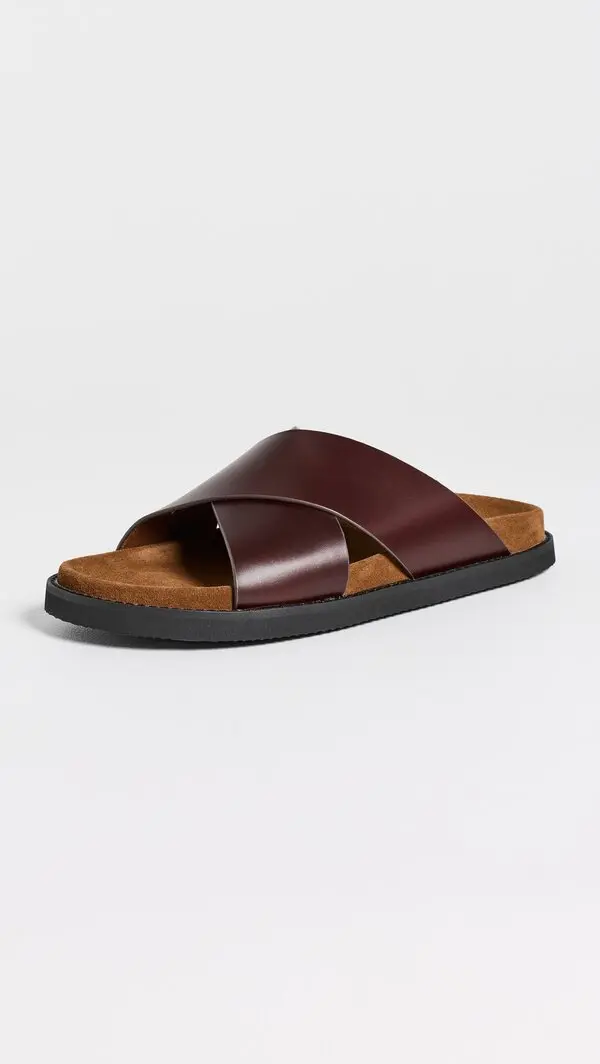 G.H. BASS & CO. Charleswood Leather Slide Sandals