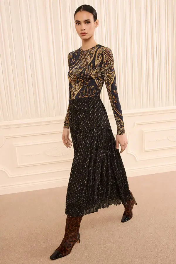 Ulla Johnson Floret Silk Skirt