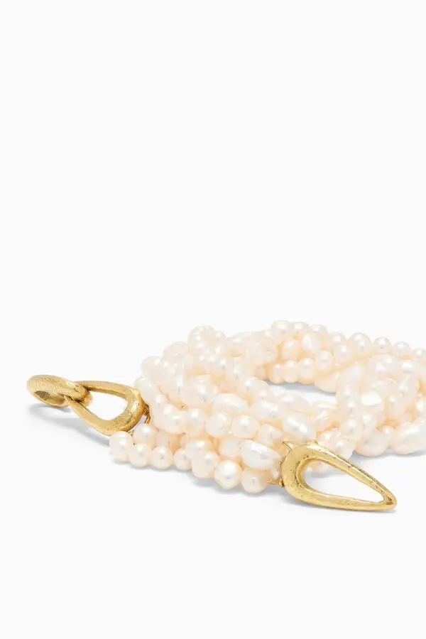 Ulla Johnson Multistrand Choker With Freshwater Cultured Pearls