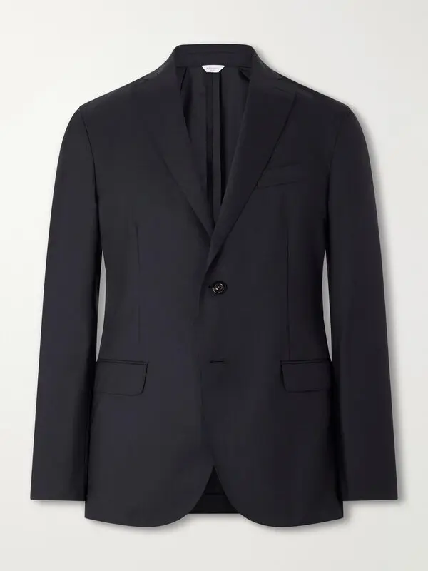 Boglioli Virgin Wool Fresco Suit Jacket