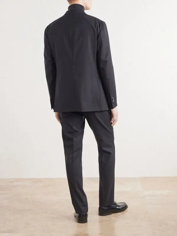 Boglioli Virgin Wool Fresco Suit Jacket