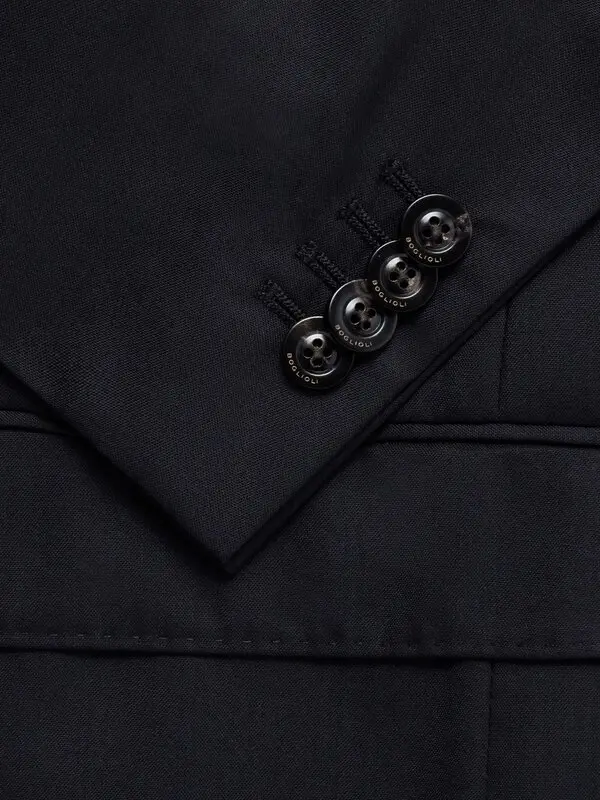 Boglioli Virgin Wool Fresco Suit Jacket