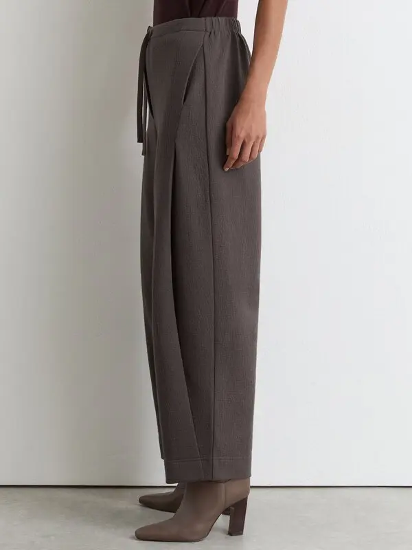 REISS Leoni Joggers - Grape Burgundy