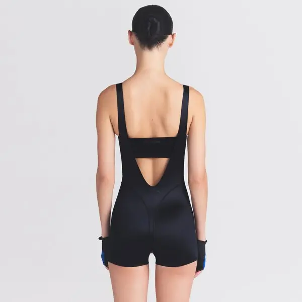 SKIMS Suspender 2.5" One Piece | Black | | Nike Satin Shine