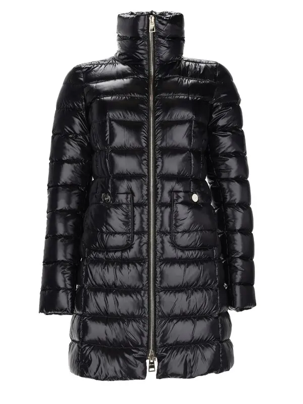 Herno Long Down Puffer Jacket - Black