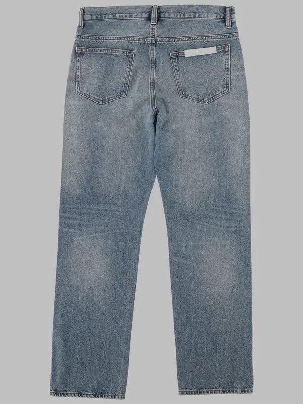 FRAME Straight Leg Cotton Jeans