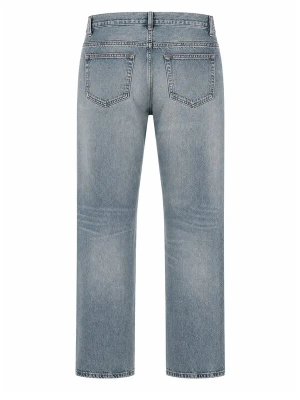 FRAME Straight Leg Cotton Jeans