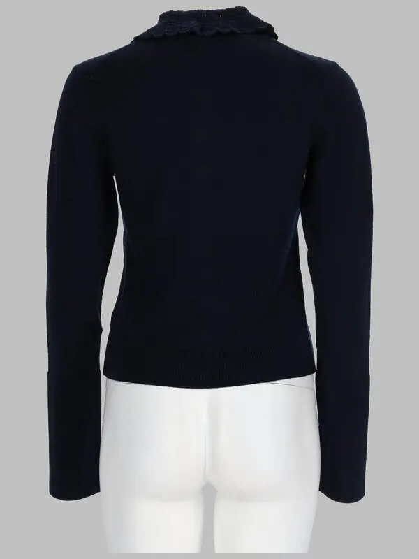 Chloé Knit Cardigan With Logo Detail
