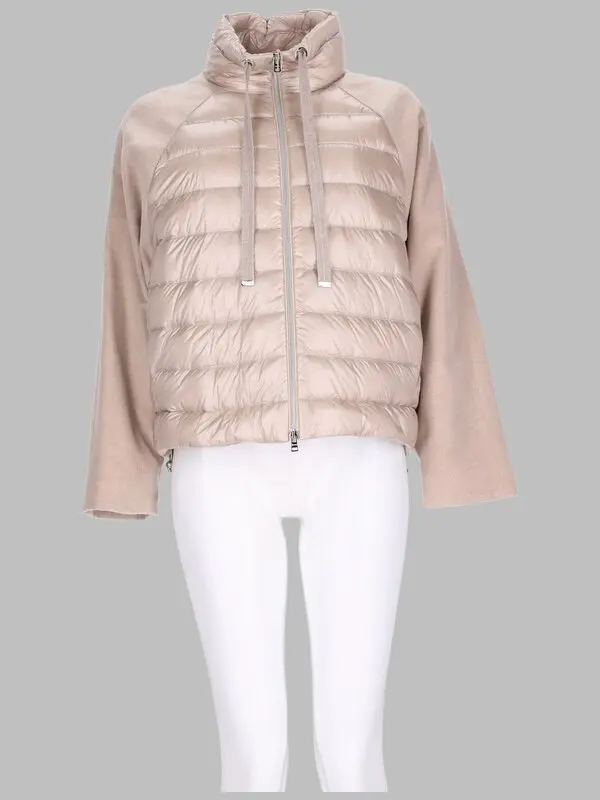 Herno Giacca "resort" In Flanella E Nylon