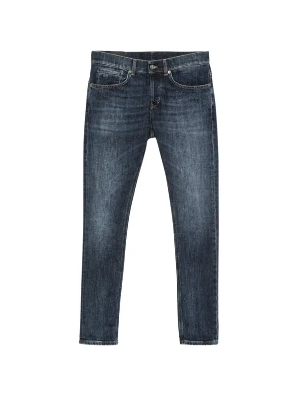 DONDUP Lined Stretch Cotton Denim Jacket
