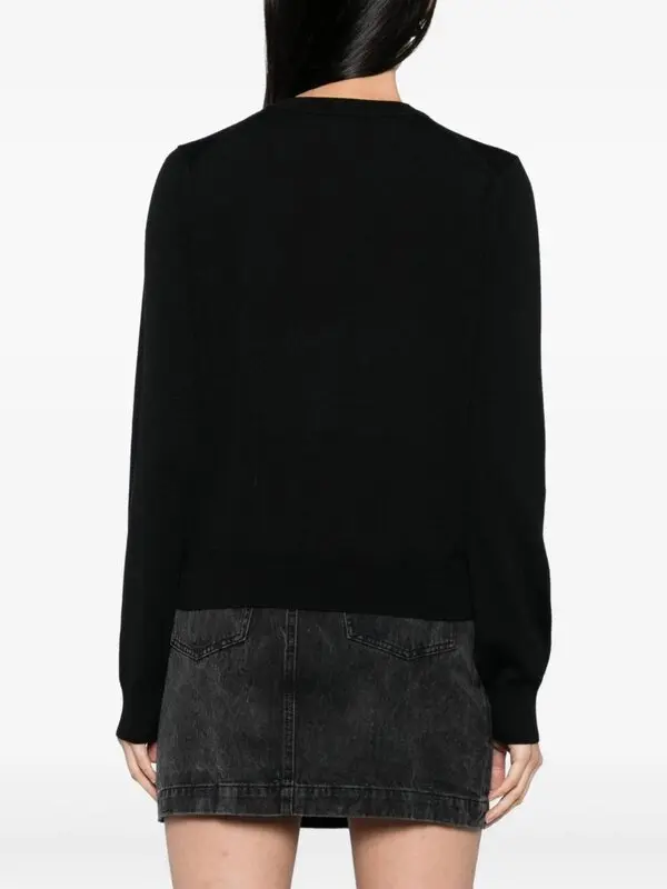 Maison Kitsuné Baby Fox Wool Cardigan