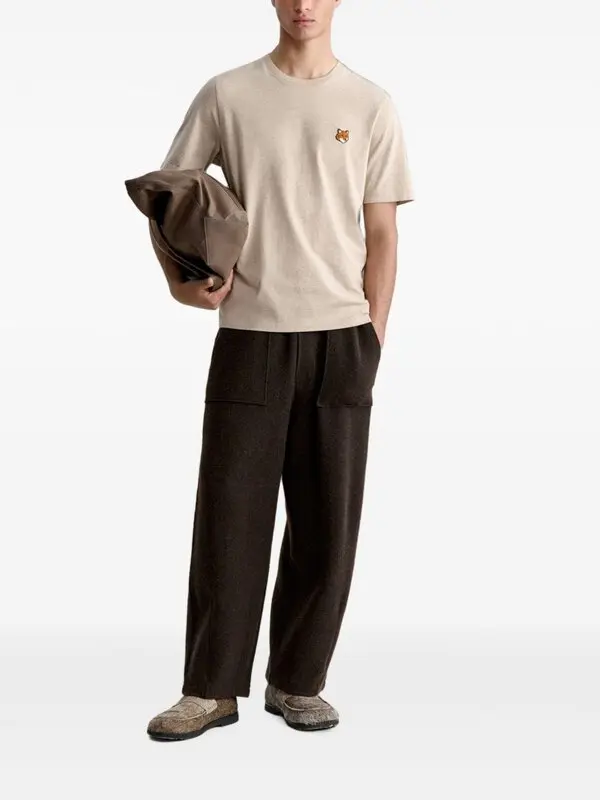 Maison Kitsuné Fox Head Cotton T-shirt