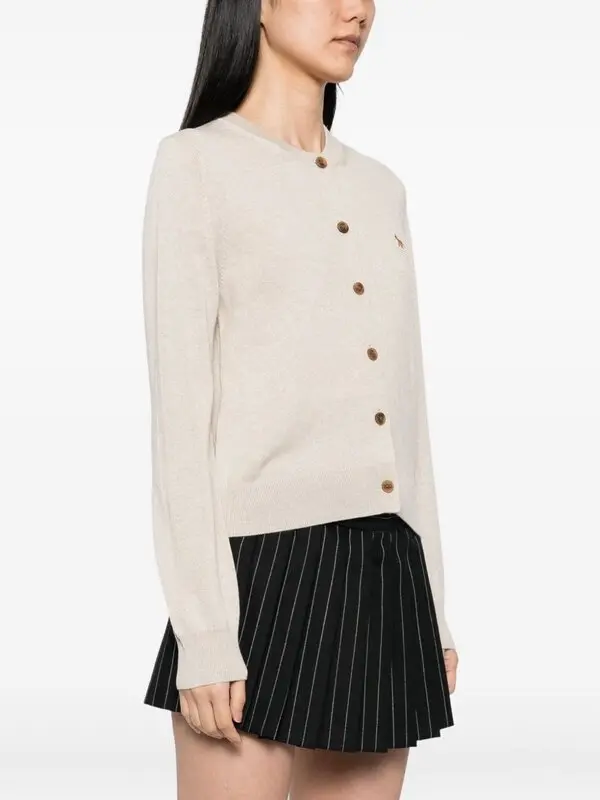 Maison Kitsuné Baby Fox Wool Cardigan