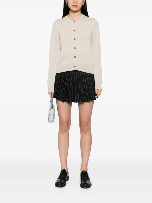 Maison Kitsuné Baby Fox Wool Cardigan