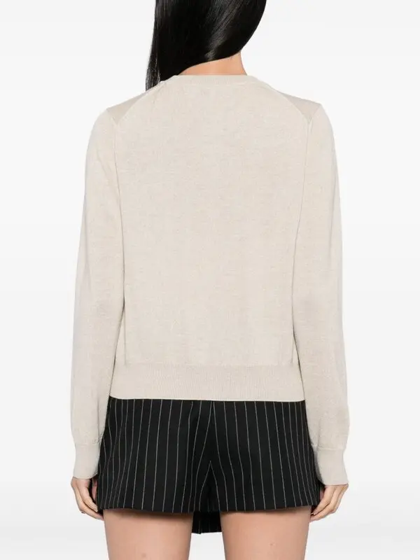 Maison Kitsuné Baby Fox Wool Cardigan