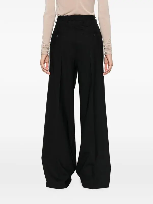 Rick Owens Wool Wide-leg Trousers