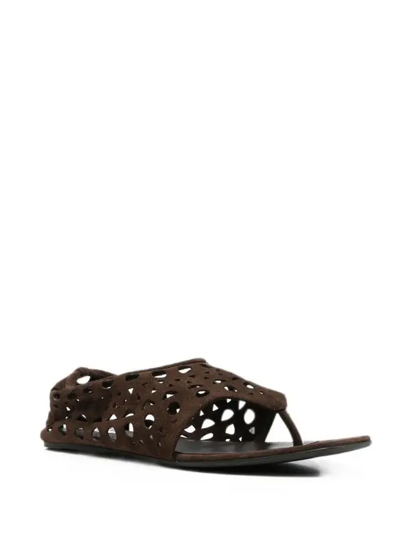 Alaïa Neo Vienne Flat Sandals