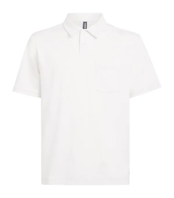 Vuori Ponto Performance Polo Shirt - White