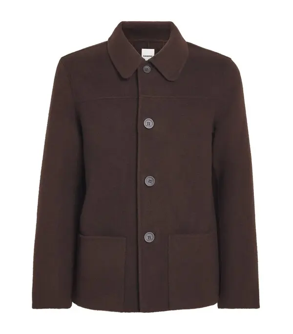 Sandro Wool-blend Double-face Jacket