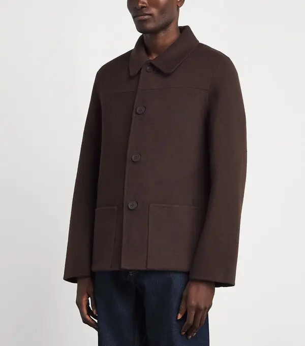 Sandro Wool-blend Double-face Jacket