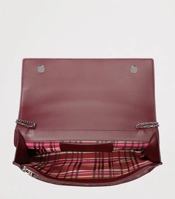 ROGER VIVIER Suede Belle Vivier Top-handle Bag