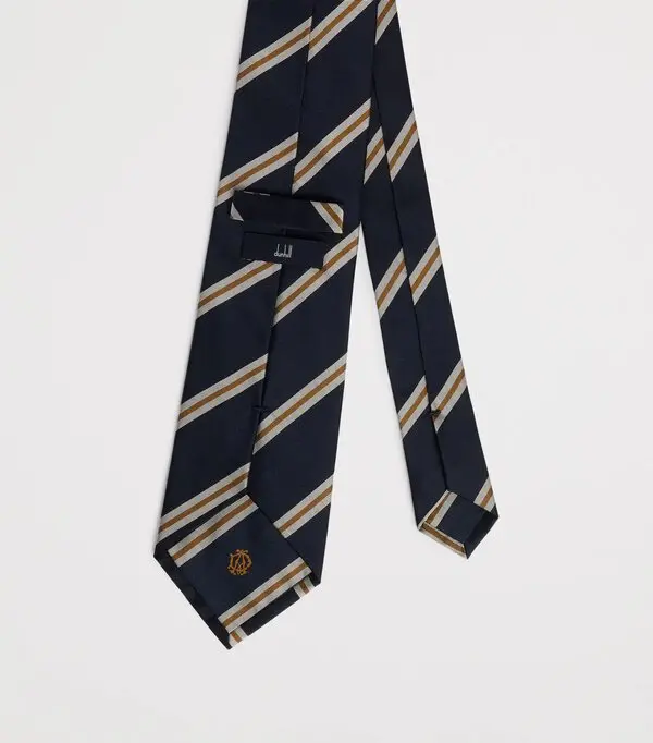 Dunhill Silk Grenadine Stripe Tie