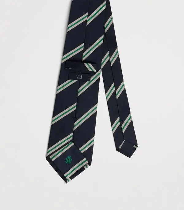 Dunhill Silk Grenadine Stripe Tie