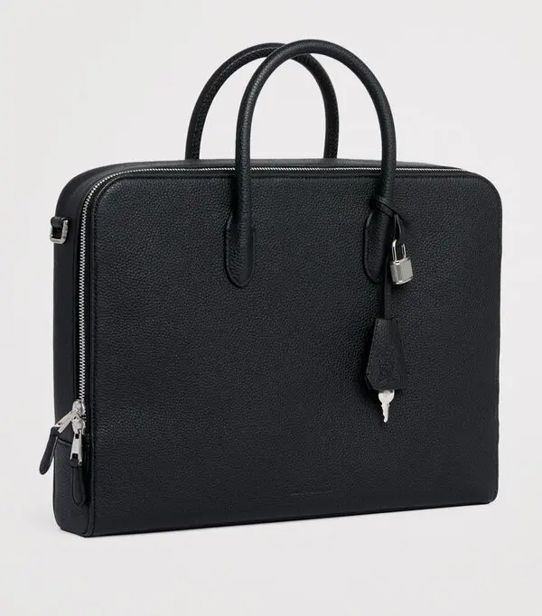 Dunhill Leather Bourdon 38 Briefcase