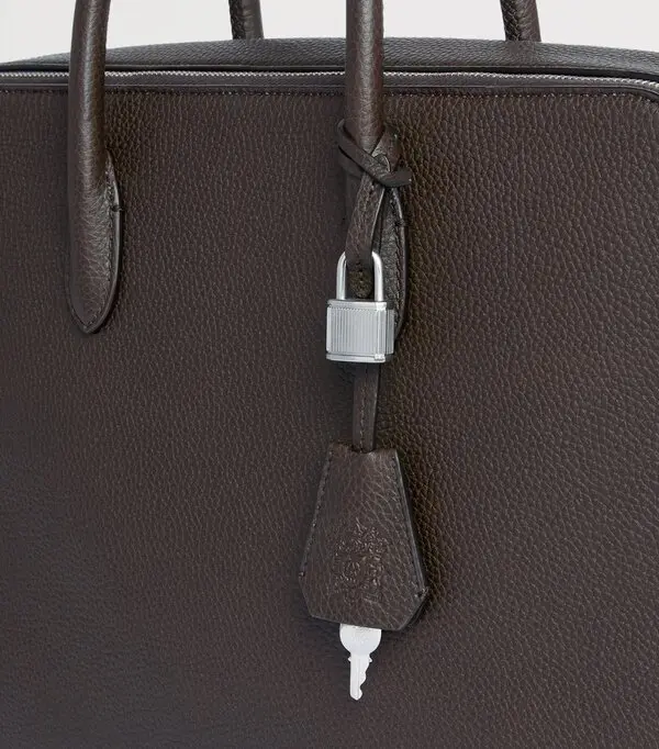 Dunhill Leather Bourdon 38 Briefcase