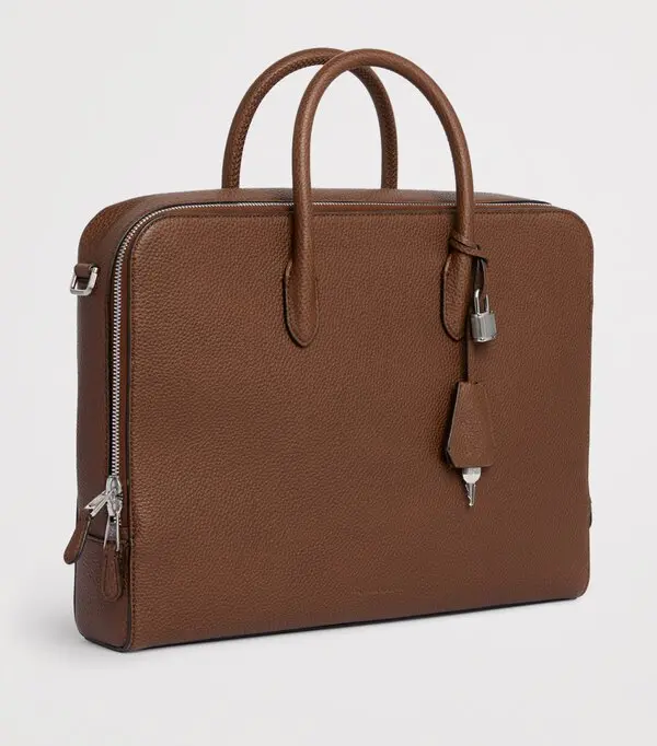 Dunhill Leather Bourdon 38 Briefcase