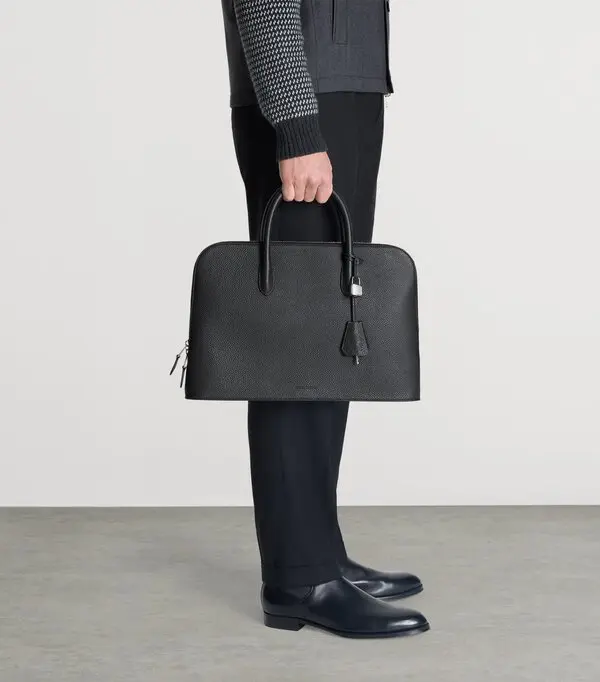 Dunhill Leather Bourdon 41 Briefcase
