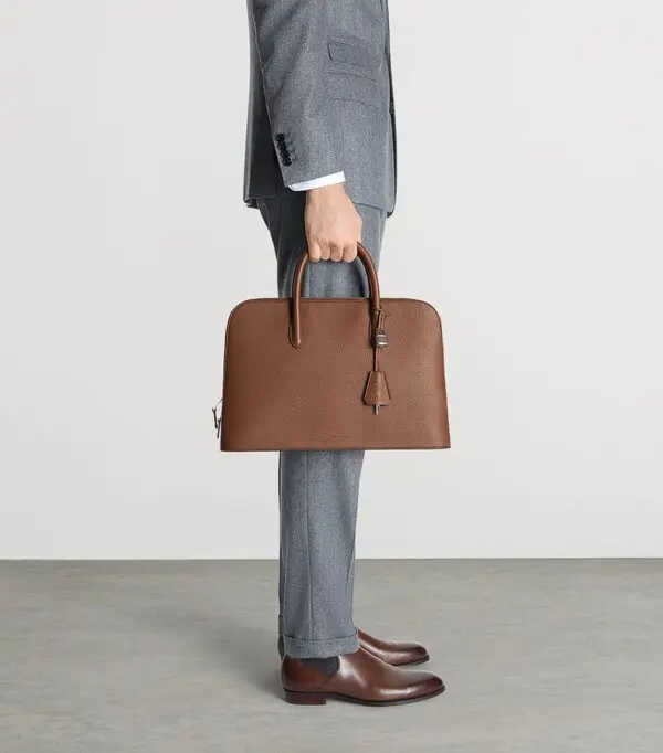 Dunhill Leather Bourdon 41 Briefcase
