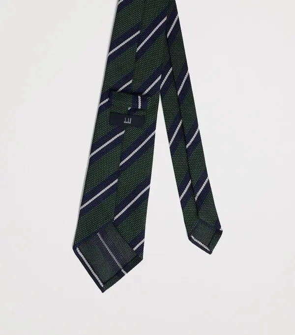 Dunhill Silk Grenadine Stripe Tie