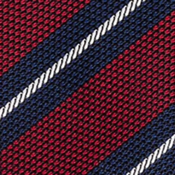 Dunhill Silk Grenadine Stripe Tie