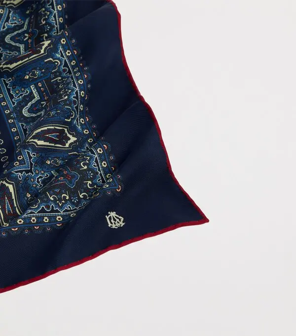 Dunhill Silk Printed Neckerchief